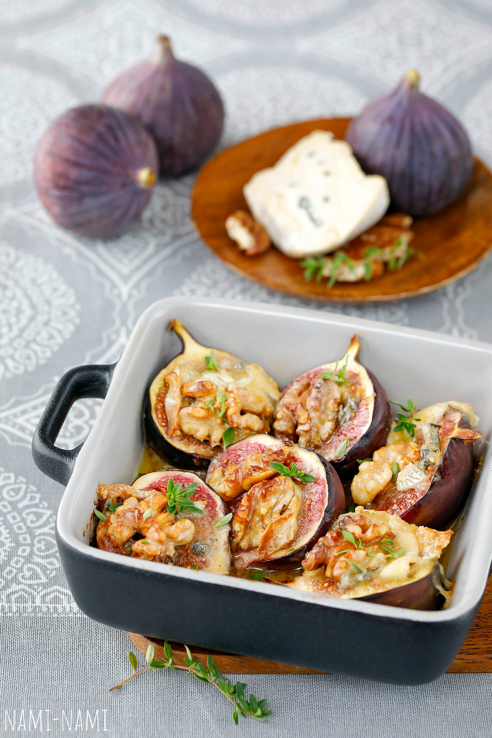 Viigimarjad juustu ja pähklitega