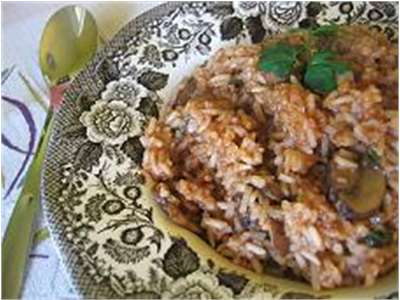 Mehhiko riis seentega