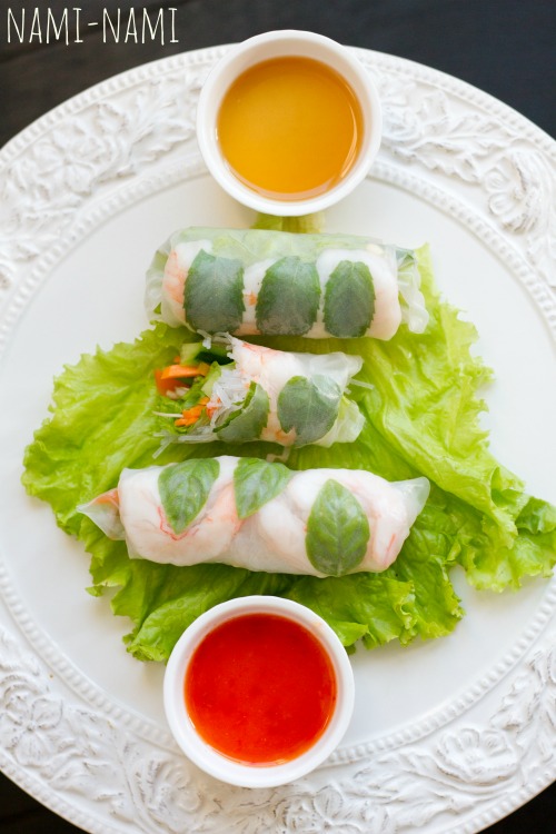 Vietnamipärased värsked kevadrullid