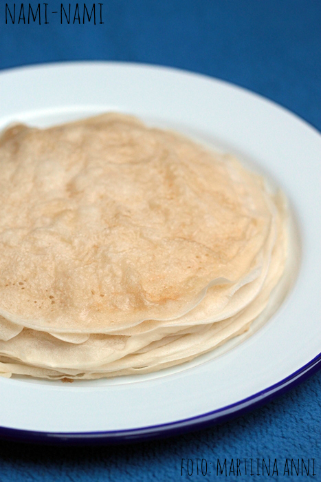 Pannkoogid, kahest komponendist