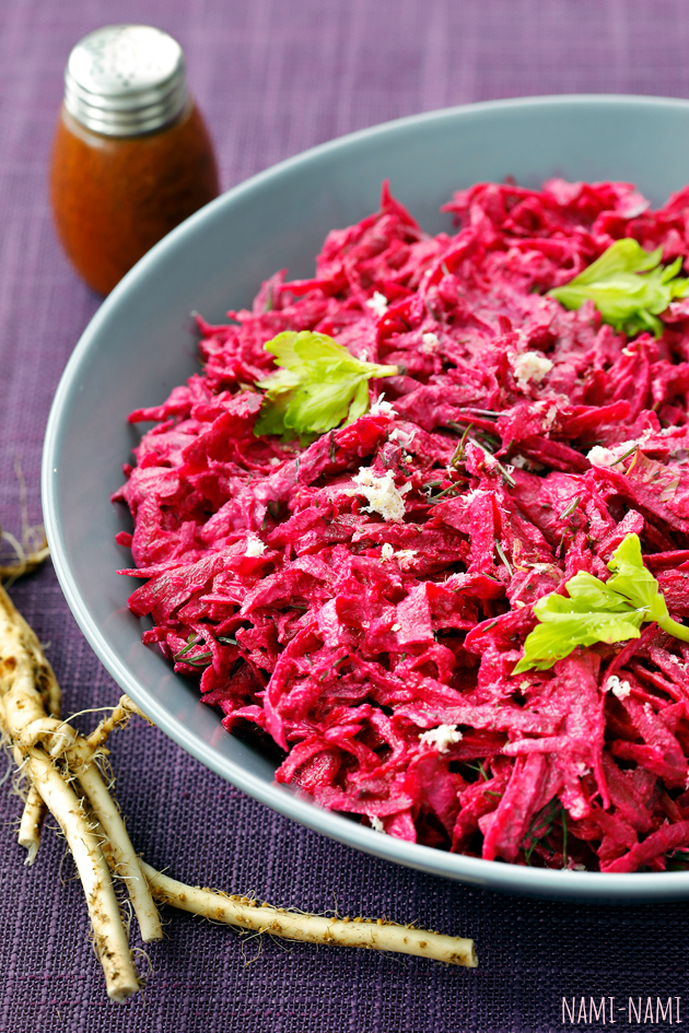 Mädarõika-peedisalat