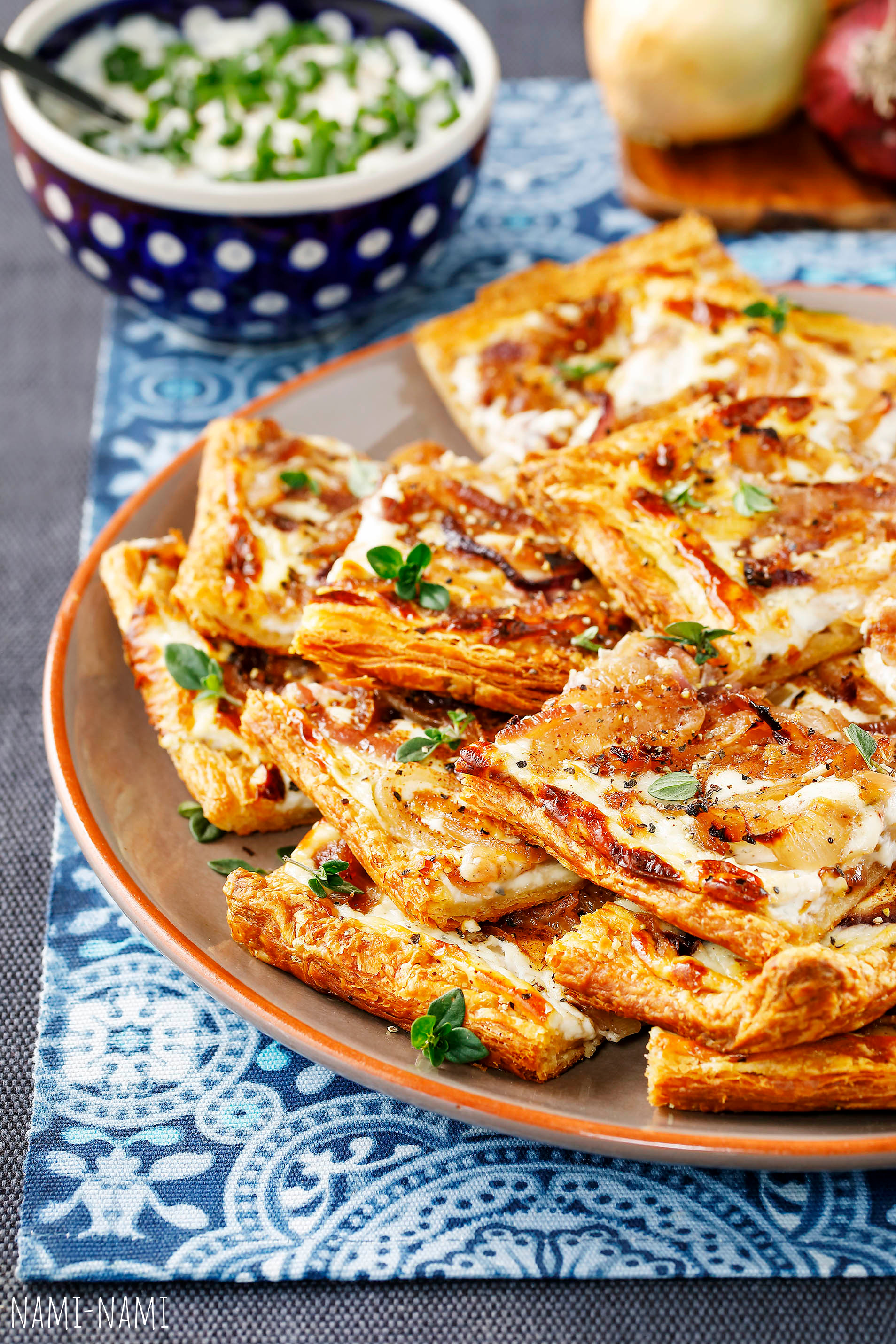 Lahtine juustu-sibulapirukas