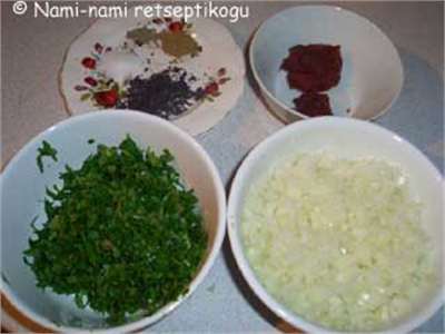 Kurdide vürtsikas kartulipuder